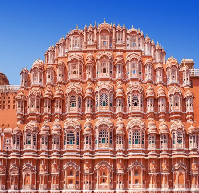 From Delhi: 2-Day Jaipur Private Guided Tour - Day Two: Amber Fort, Jal Mahal, and Religious Sites