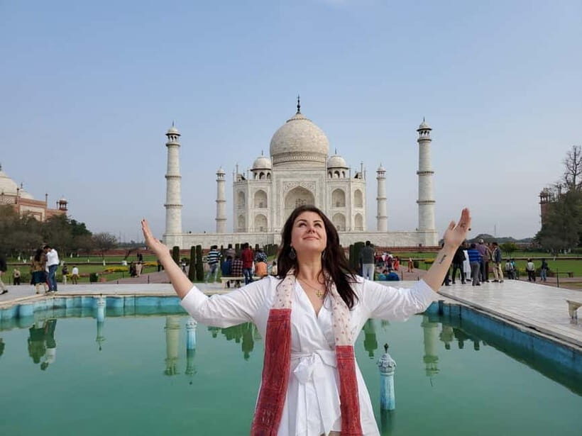 From Delhi: Taj Mahal Sunrise and Elephant Conservation Tour - Transport, Guides, and Value