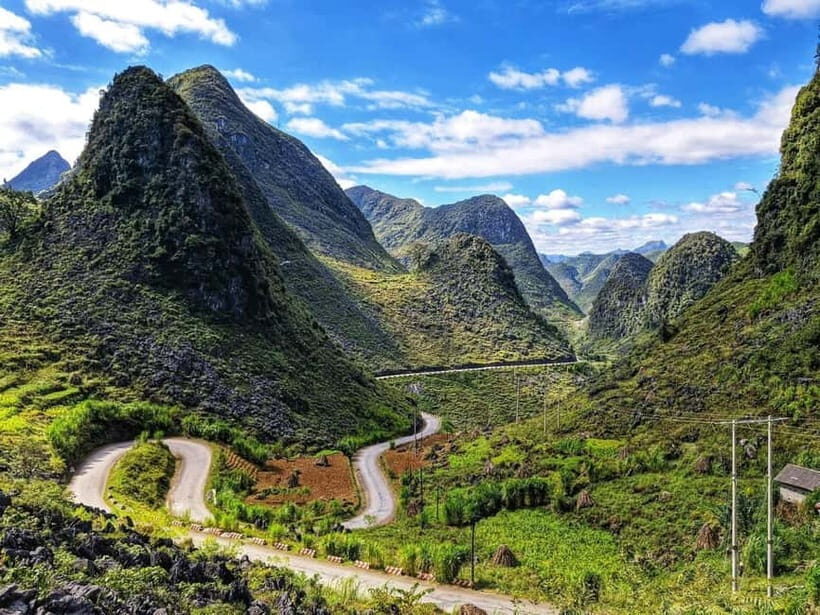 From Ha giang city: Ha Giang Loop 3 Days 2 Night - Day 2: From Dong Van to Ha Giang via Ma Pi Leng Pass (~160 km)