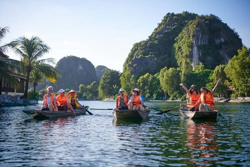 From Hanoi: Hoa Lu, Tam Coc, Mua Cave & Cycling in Ninh Binh - Lunch: Vietnamese Flavors and Vegetarian Options