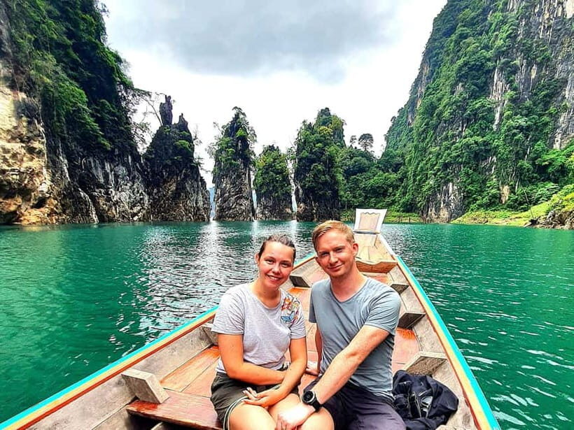 From Phuket: 2D1N Cheow Lan Lake Raft-Resort AIR or FAN - The Sum Up