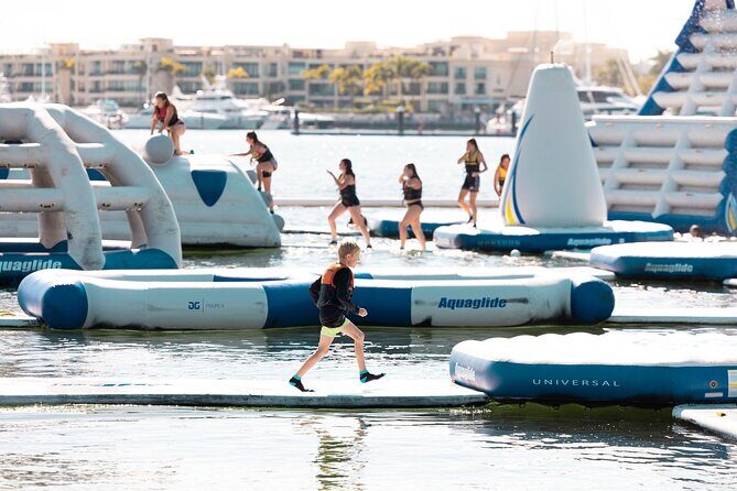 GC Aqua Park 100 Minute Inflatable Water Park Activity, Southport - Cost and Value