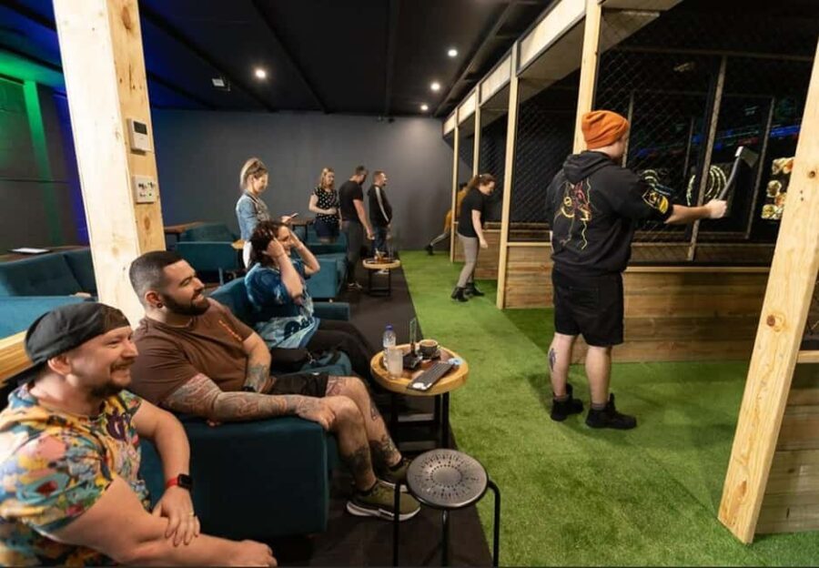 Gold Coast: Axe Throwing with Digital Targets - The Experience Breakdown