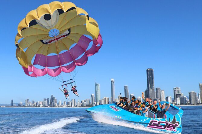 Gold Coast & Surfers Paradise - Parasail & V8 Jetboat Combo - The Details: What’s Included and What’s Not