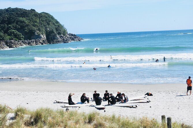 Group Beginner Surf Lesson in Mount Maunganui - The Location and Meeting Point