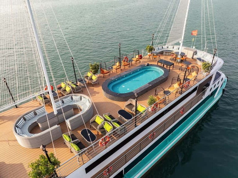 Ha Long Bay day trip with Luxury cruise - The Cruise: Comfort and Scenic Highlights