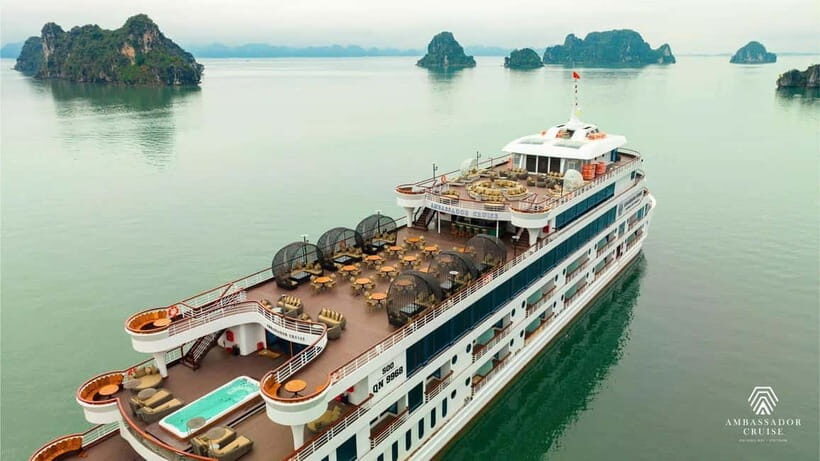 Ha Long: The biggest & luxurious cruise & Live music & Drink - What’s Included & What’s Not