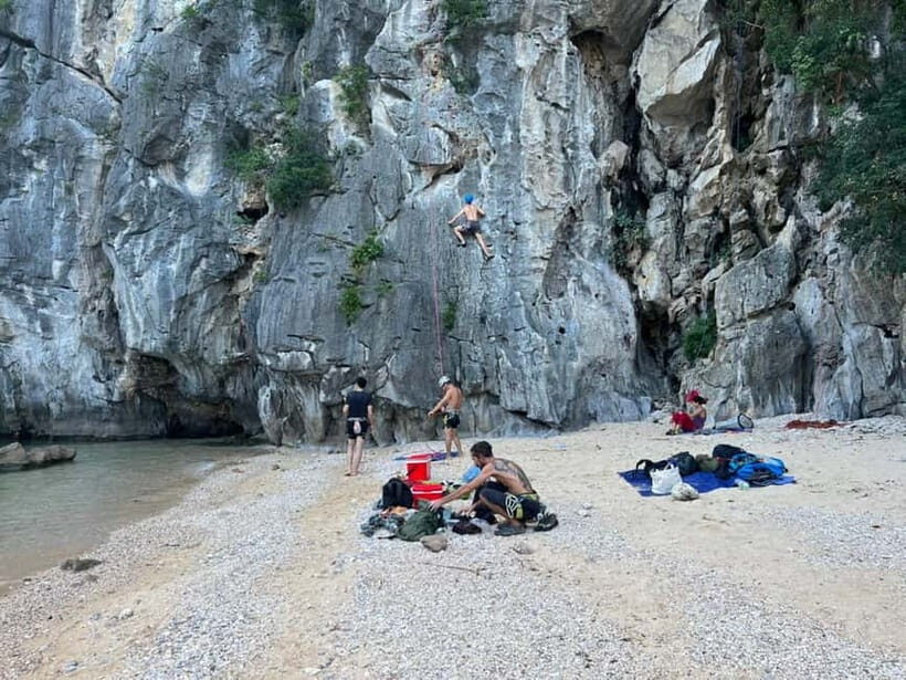Half Day Rock Climbing in Lan Ha Bay (Moody or Tiger beach) - What’s Included and What’s Not