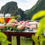 Halong Bay 5star Cruise, 6 hours trip, buffet, kayaking - Sunset and the Return