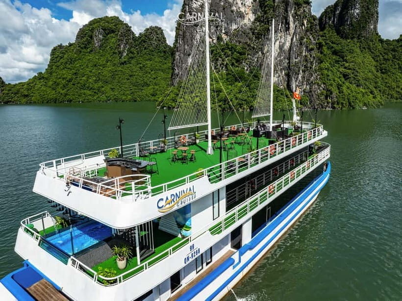 Halong Bay: Luxury Day Cruise w/ Pool, Kayak, Free Transfer - Practical Tips for Travelers