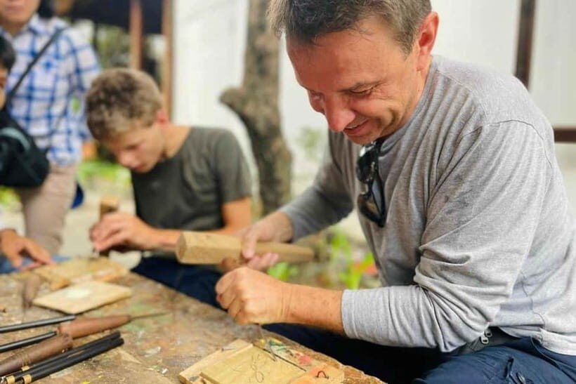 Hanoi: Moc Thon Woodtales - Wood Carving in a Hidden Villa - What to Expect: A Step-by-Step Breakdown