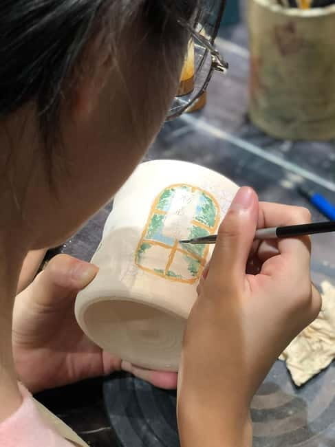 Hanoi: Pottery Painting Class - The Painting Process and Options