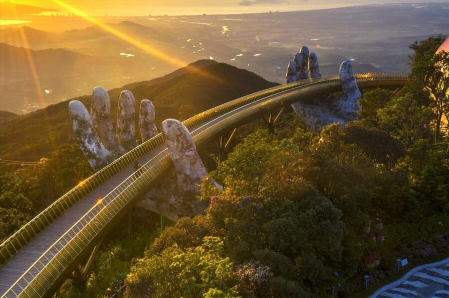 Hoi An/Da Nang : Golden Bridge , Marble Mt & Lady Buddha - Lady Buddha Pagoda (Linh Ung Pagoda) at Monkey Mountain