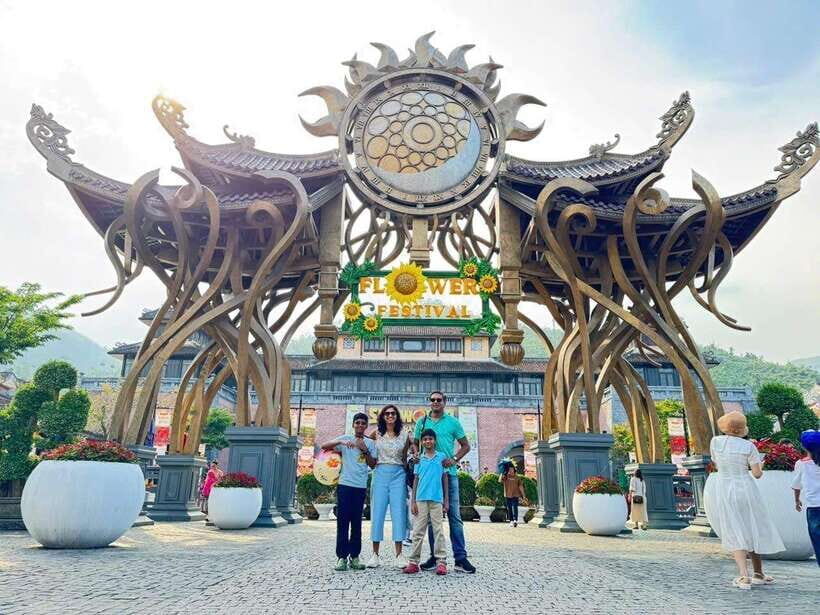 Hoi An/Da Nang: Private Sunset BaNa Hills - Golden Bridge - Exploring the French Village and Outdoor Attractions