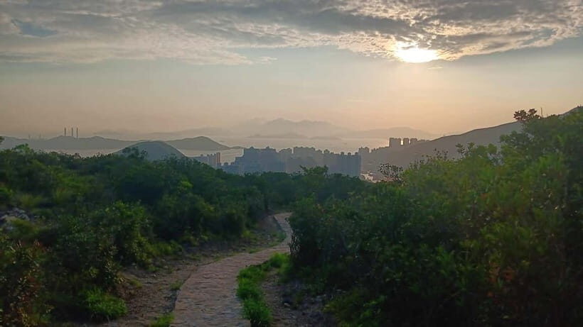 Hong Kong Sunset Brick Hill Hiking in Aberdeen - The Sum Up