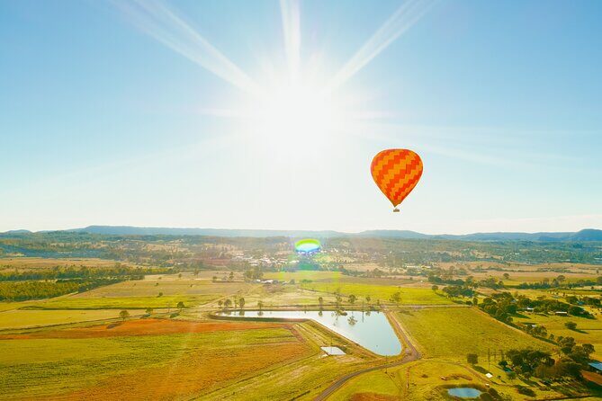 Hot Air Balloon Gold Coast and Arro Jet Boating - The Vineyard Breakfast: A Relaxing Pause