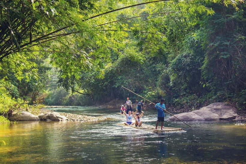 Khao Lak: Lampi Waterfall, Bamboo Rafting & Turtle Center - What to Expect from the Khao Lak: Lampi Waterfall, Bamboo Rafting & Turtle Center Tour