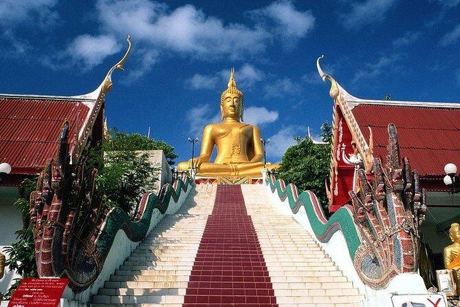 Ko Samui City Tour including Wat Phra Yai, Lat Ko Viewpoint, Hin Ta Hin Yai Rock - Transportation and Group Dynamics