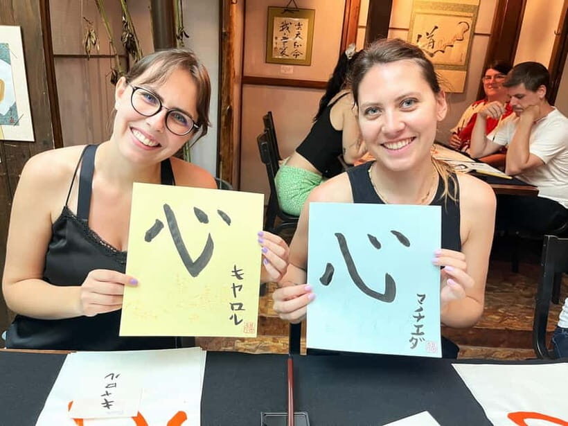Kyoto: Japanese Calligraphy Workshop - What to Expect During the Workshop