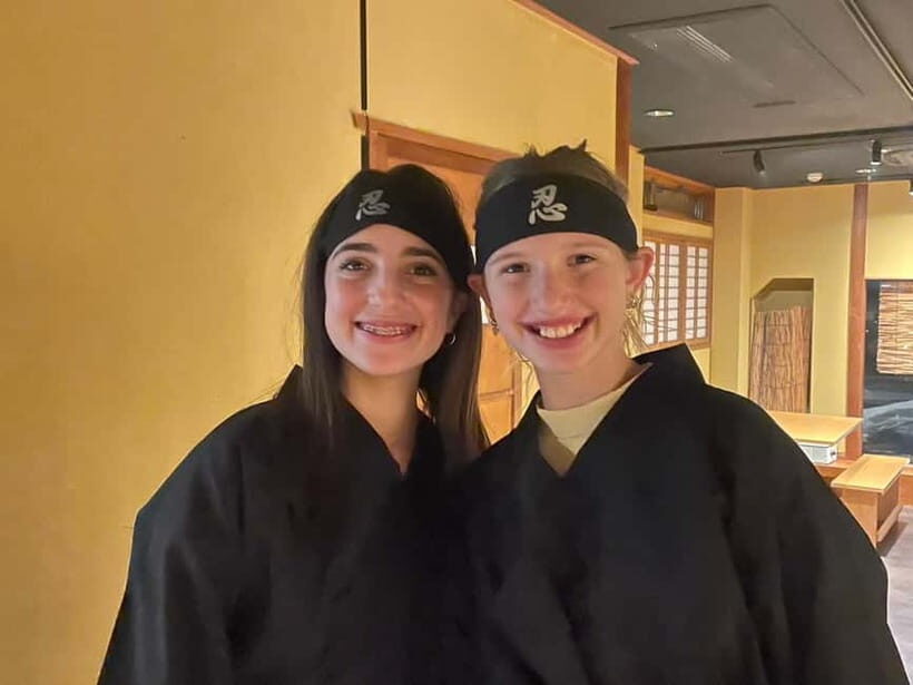 Kyoto: Ninja Experience Cafe Kyoto Gion - Authenticity and Fun: Real Experiences in a Playful Setting