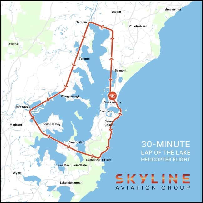 Lake Macquarie: 30-Minute Lap of the Lake Helicopter Flight - A Practical Look at the Helicopter Experience