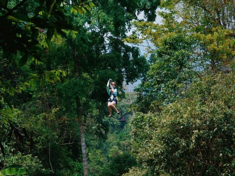 Laos: Jungle Zipline and Caving Tour - A Day of Thrills and Nature in Vientiane Province