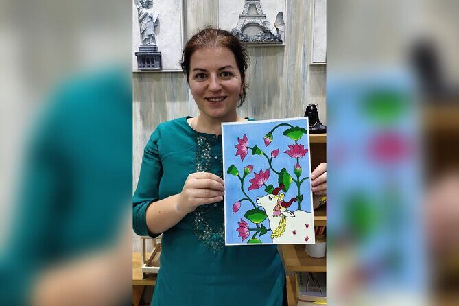 Learn to make a Pichwai Painting - A Detailed Look at the Pichwai Painting Workshop in Jaipur
