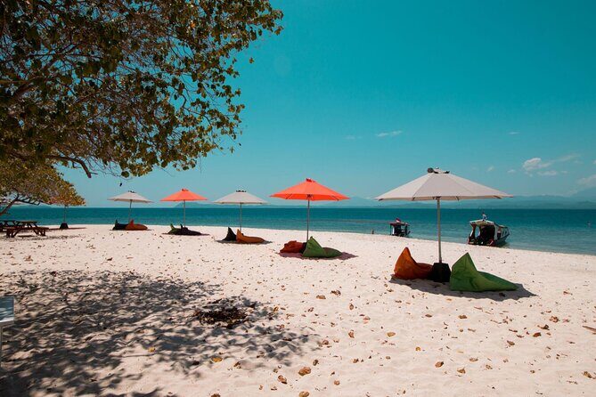 Lihaga Island (white sand island) swimming twice, including lunch and tickets - Detailed Breakdown of the Itinerary