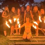 Luxury Fire Performance - The Setting: Byron Bay’s Beach at Sunset