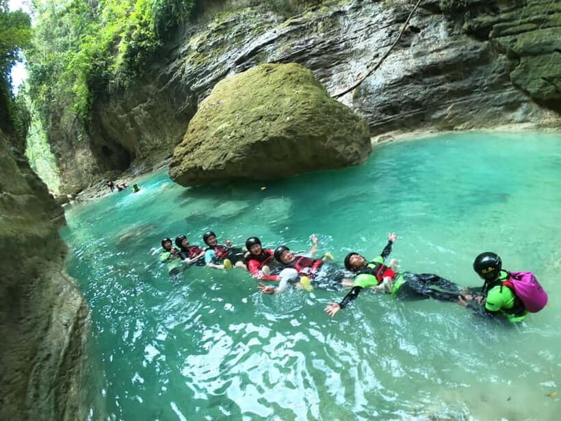 Moalboal: Canyoneering and Snorkeling Day Trip with Lunch - Whats Included and Whats Not
