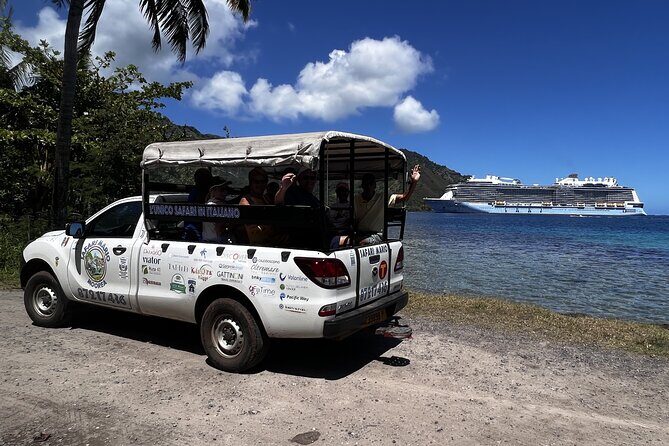 Moorea Cruise Ships: 4x4, Belvedere, Pineapple, & Magic Mountain - What It’s Like to Ride in a 4x4 on Moorea