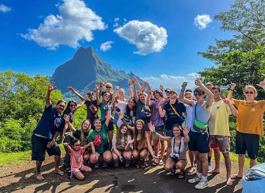 Moorea Cruise Ships: 4x4, Belvedere,Magic Mountain pineaple - The Practicalities: Transportation, Duration, and Group Size