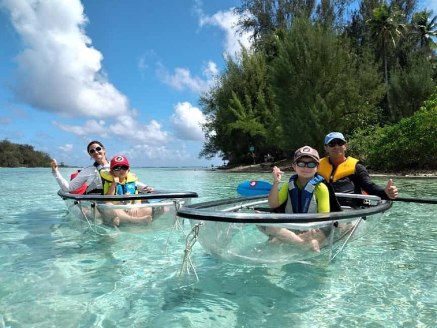 Moorea: Transparent Kayak Day Trip - Frequently Asked Questions