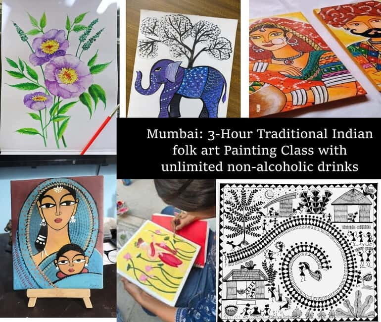 Mumbai: Painting Class with Unlimited Non-Alcoholic Drinks - Why This Tour Offers Great Value