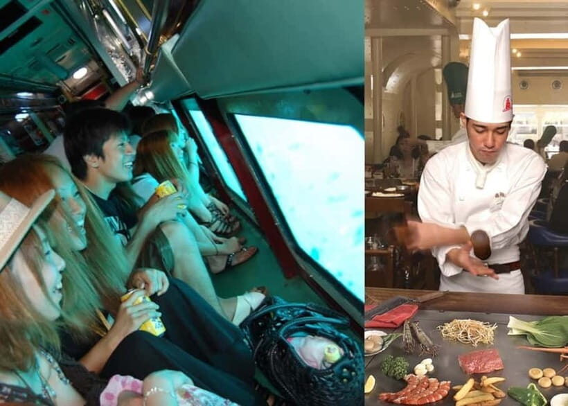 Naha: "Orca" Spotting Glass Bottom Boat & Sams Famous Steak - Who Will Love This Tour?