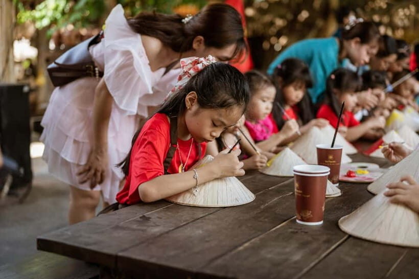 Nha Trang: Conical Hat Painting Workshop - An authentic hands-on experience in Nha Trang