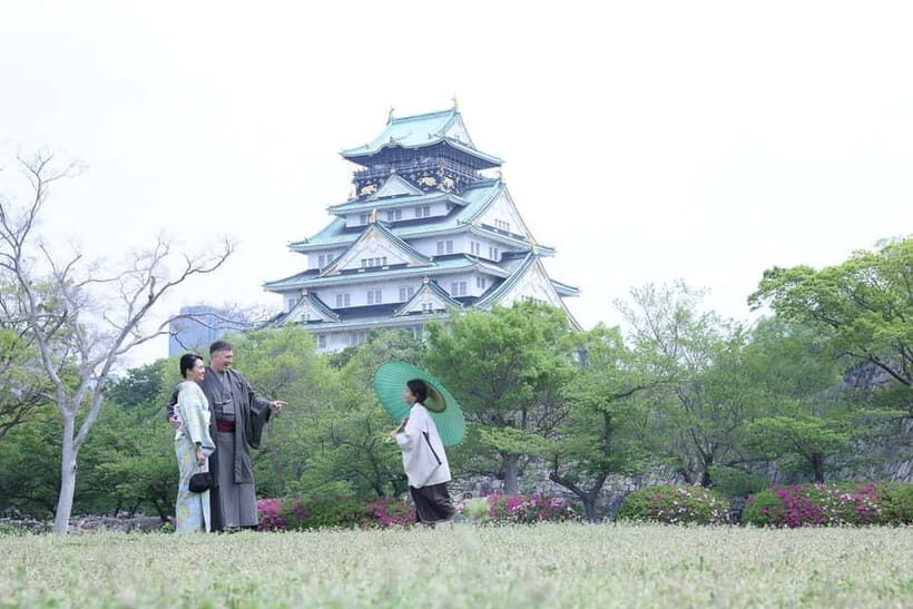 Osaka: Kimono Rental, Photoshoot, and Castle Visit - The Experience in Detail