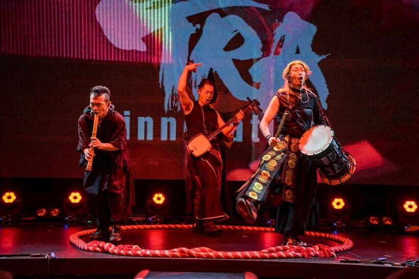 Osaka:SUMO BEATS SHOWCASE: Taiko Drum and Wagyu burger! - A Detailed Look at the Sumo Beats Showcase