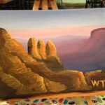 Paint and Sip BYO in Brisbane CBD Friday night - What You Can Expect from the Night