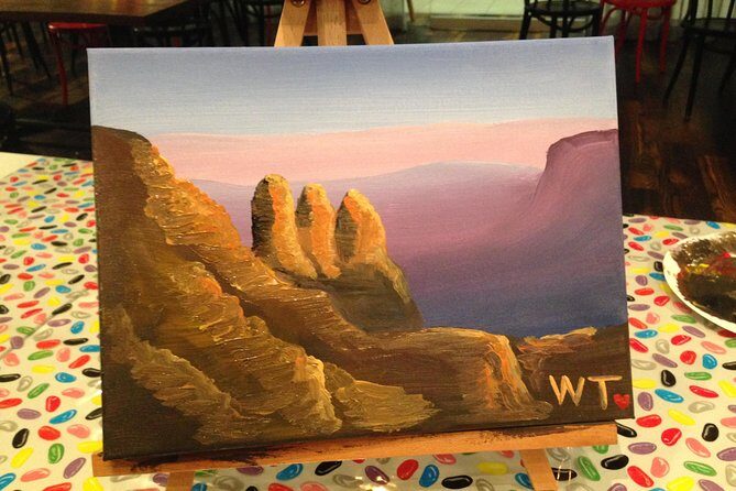 Paint and Sip BYO in Brisbane CBD Friday night - What You Can Expect from the Night