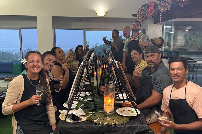 Paint & Sip Experience Rarotonga - Breaking Down the Itinerary