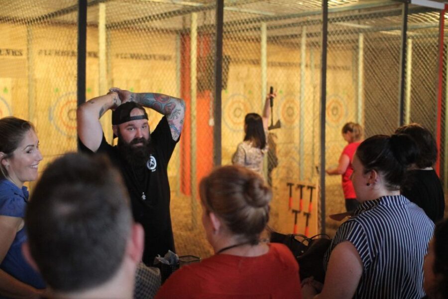 Perth: Lumber Punks Axe Throwing Experience - An Introduction to Lumber Punks Axe Throwing Experience