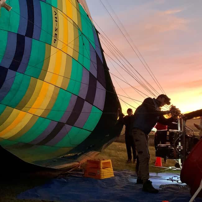 Perth to Northam: Balloon flight including shuttle bus - The Flexibility of Location and Weather