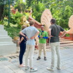 Phnom Penh Cultural Tour Vespa Adventure with Lunch - Exploring Wat Phnom and the Phnom Penh Train Station