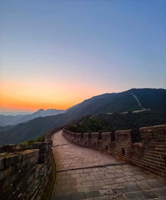 Private Mutianyu Great Wall Sunset Tour by Business Van - Key Points: