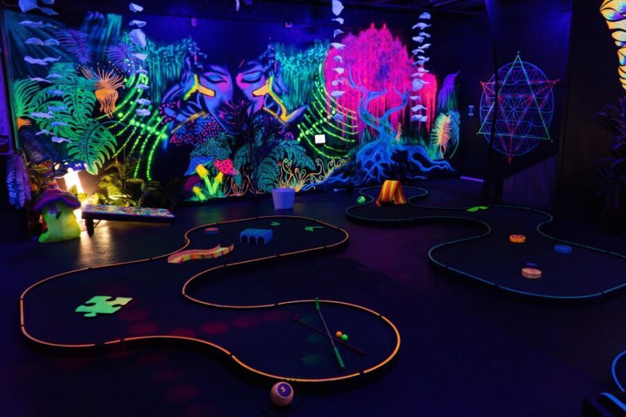 Queenstown: Indoor Putt 'n' Glow Mini Golf - The Experience in Detail: From Arrival to Play