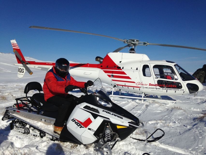 Queenstown: Snowmobiling Experience with Helicopter Flight - What You Can Expect from the Tour
