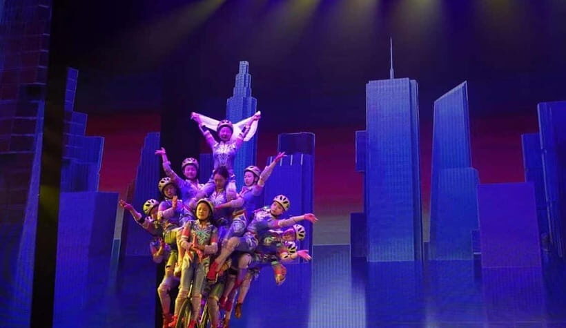 Red Theater Beijing Acrobatic Show Tickets With Option - Key Points