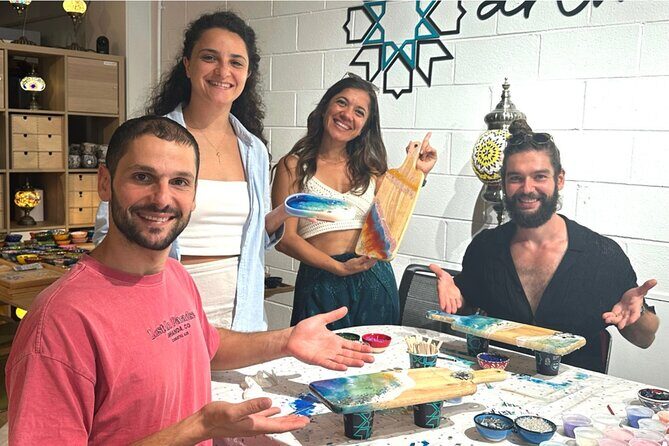 Resin Art Classes Sydney: Cheeseboards & Coasters - Authentic Feedback from Participants