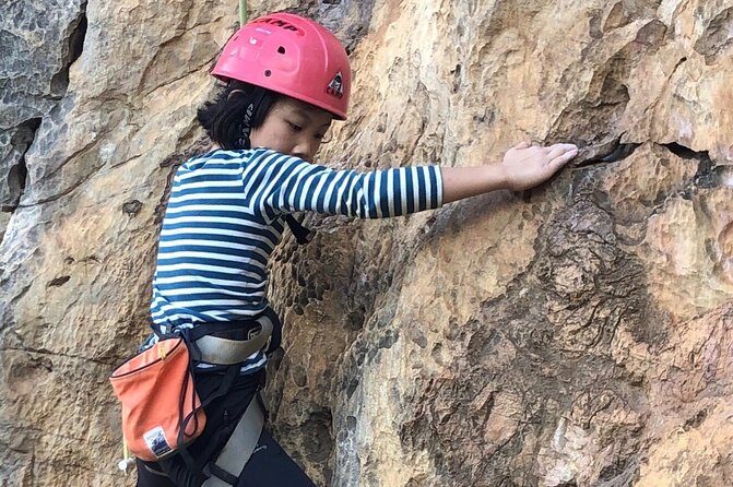 Rock Climbing guiding, top rope climbing includes full climbing gears and shoe. - Authenticity and Safety Are Priorities